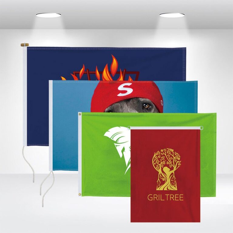 Custom Flags for Flagpoles - Bullseye Promotions
