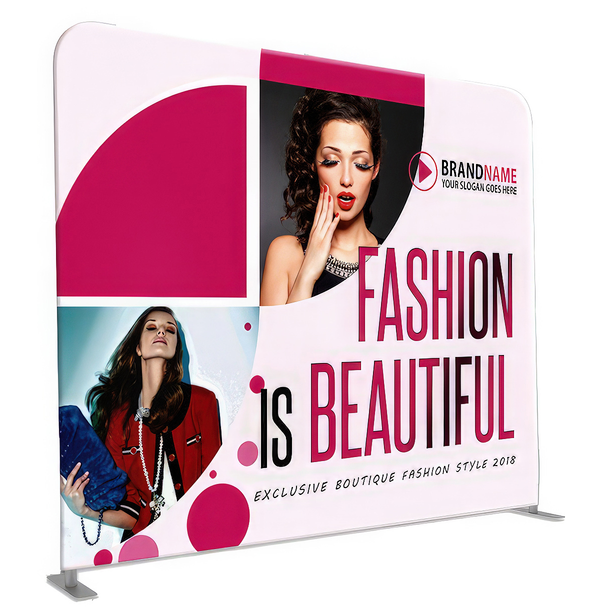 Tension Fabric Display Banner Stand - Bullseye Promotions